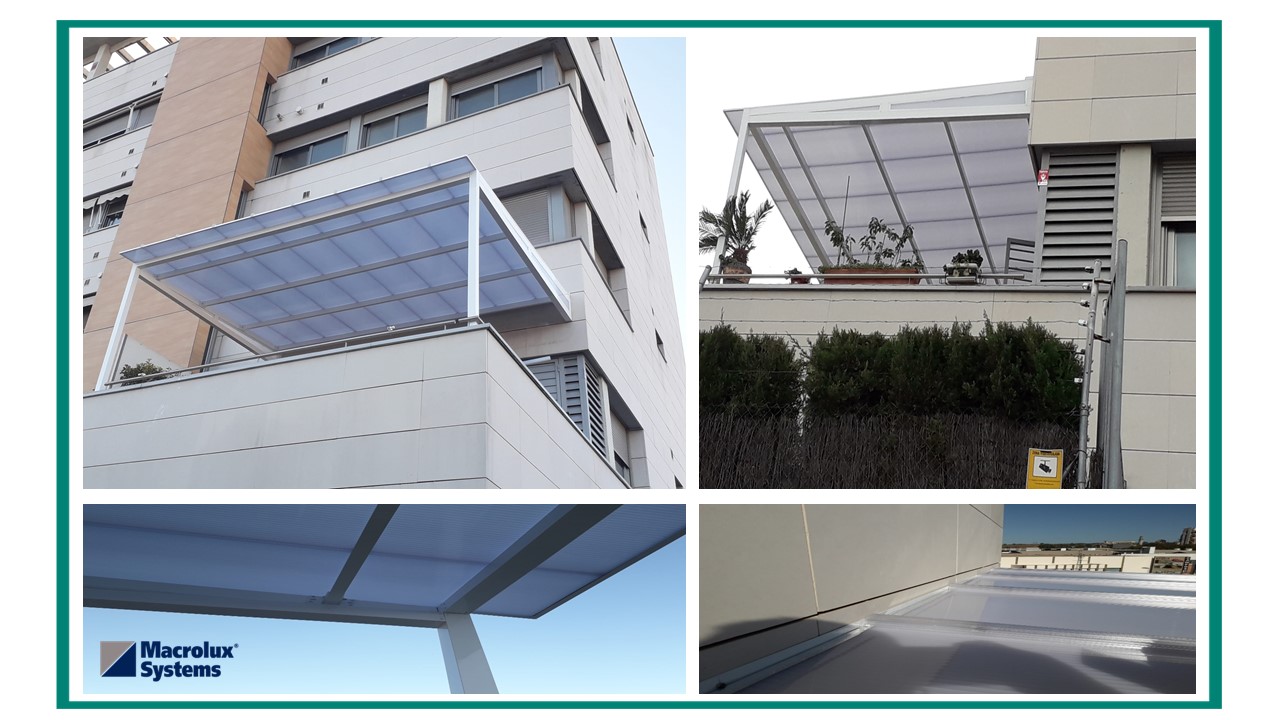 Pergola with Macrolux BDL - Malaga | Manufacture of plastics laminates ...